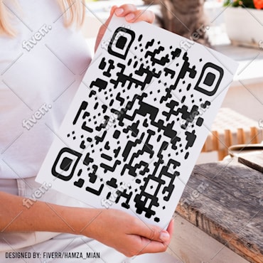 Create professional qr code in 12 hours by Hamza_mian