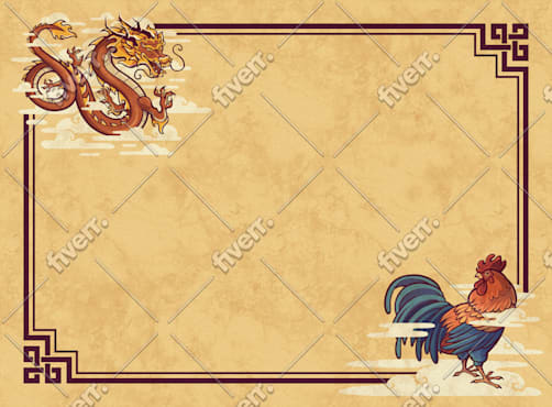 Draw a unique oriental or classic asian style illustration by Kucingkecil