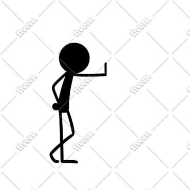 Draw stickman figure high quality and unique by Galihwindu