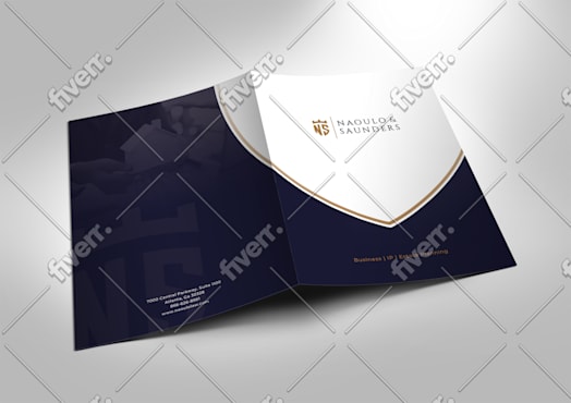 Design professional presentation folder by Akundagang1234