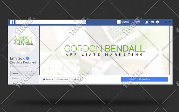 Design a facebook cover photo banner by Emyteck