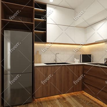 Professional interior design and rendering, 3d modeling and rendering ...