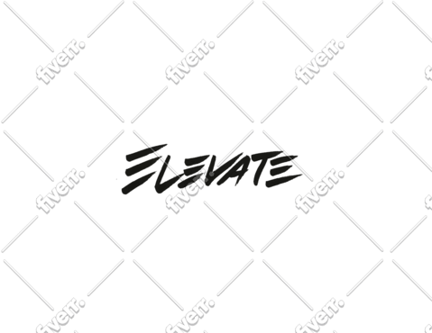 Design an expressive brush calligraphy logo by Gelograph