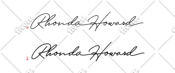 Design a professional handwritten signature by Gobliiins