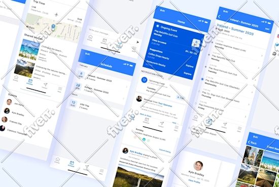 Create mobile and web ui ux design by Thufailism