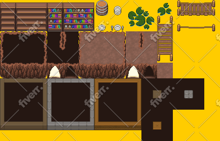 Make pokemon style tilesets for your game by Wilsonscarloxy