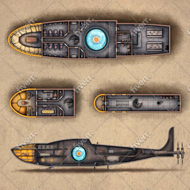 Draw an amazing rpg battle map for you by Onedaygm