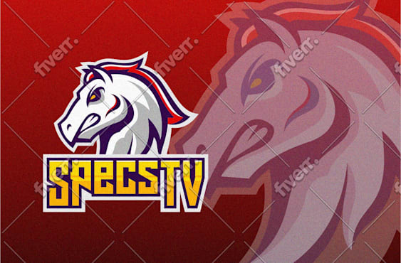 Design gaming mascot logo for twitch, fortnite, youtube by Apicmen