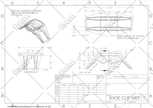 Create 3d models and blueprint for your product idea by Nicholasgion641