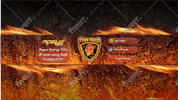 Design an awesome youtube logo and banner by Umar130