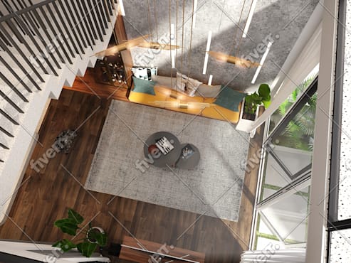 Professional interior design and rendering, 3d modeling and rendering ...