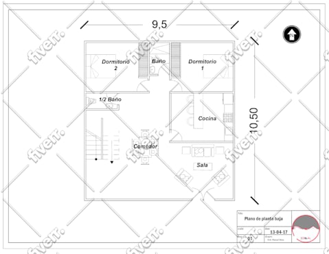 Draw or create a 2d floor plan pro, for everyone by Manuelmora