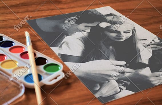 Turn any picture into paint by Imadrash