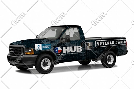 Professional car,van,truck,vehicle wrap design by Shafia_begum