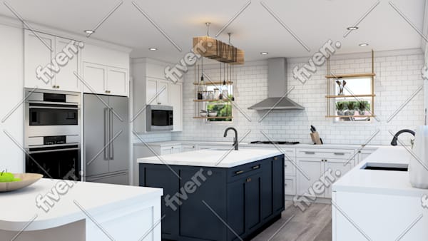 Create your 3d kitchen design by Noguerad