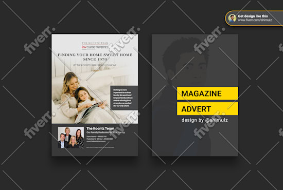 Design premium magazine ad by Shimulz