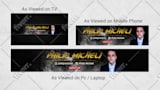 Design minimalist youtube banner in 24 hours by Barence
