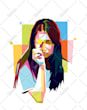 Draw you into a wpap by Aryakuza