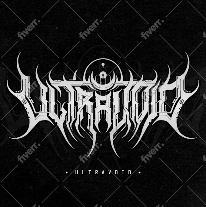 Technical Death Metal Logo Custom Death Metal Logo ( Brutal / Slam
