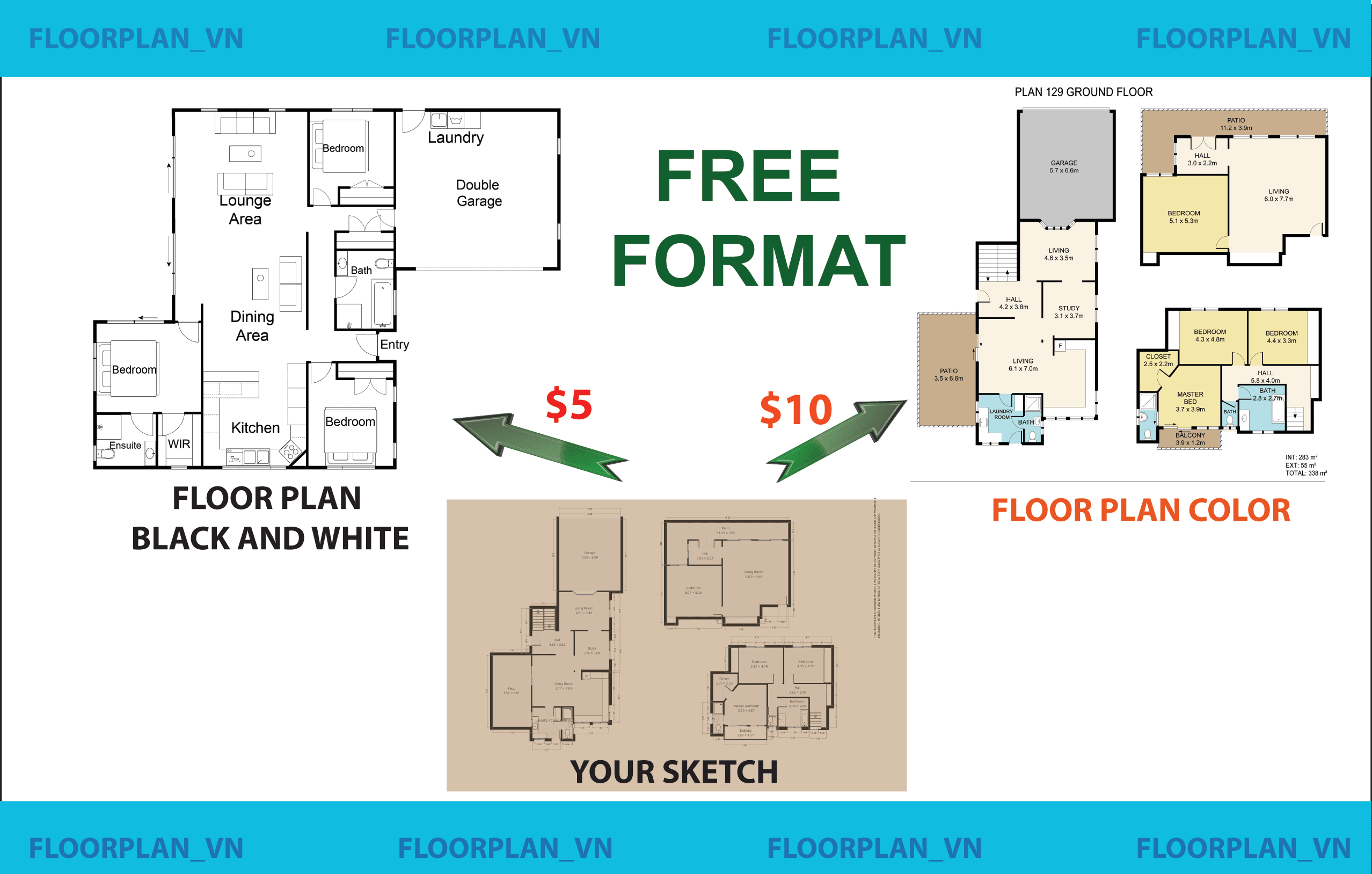 Floor Plans For Real Estate Agents | Viewfloor.co