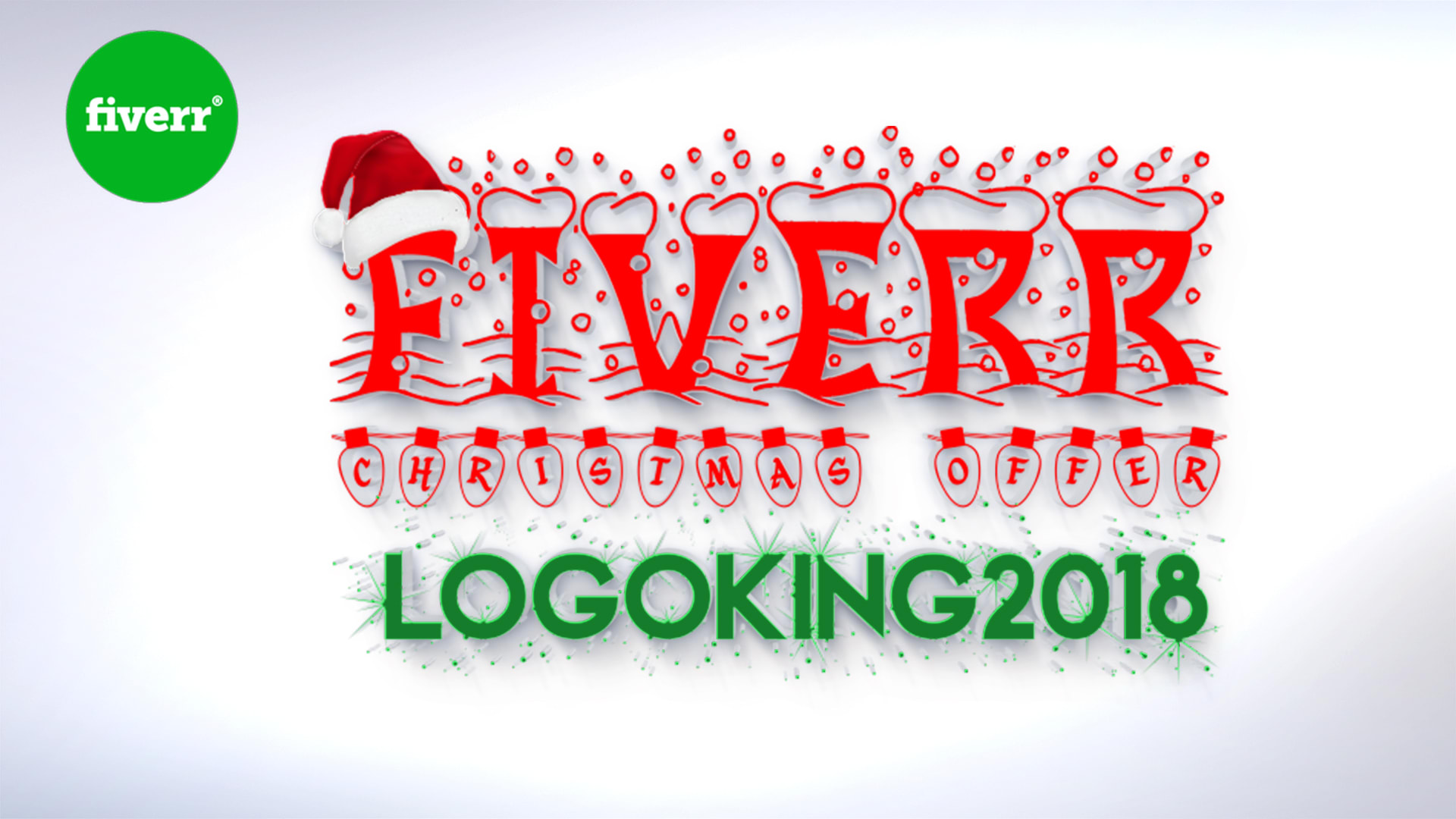 Fiverr Christmas Logo