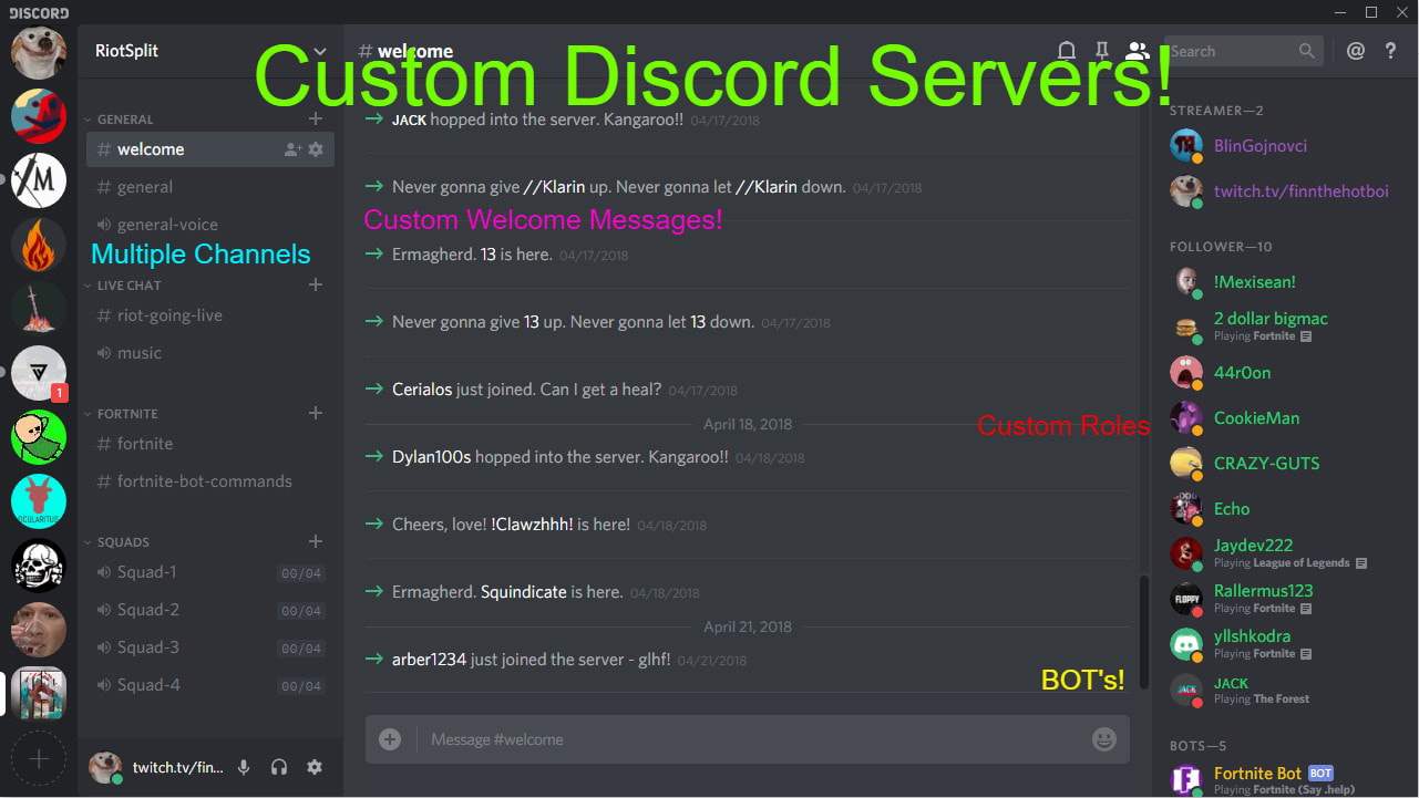 Fortnite Stats Discord Bot Python Free V Bucks For Ios