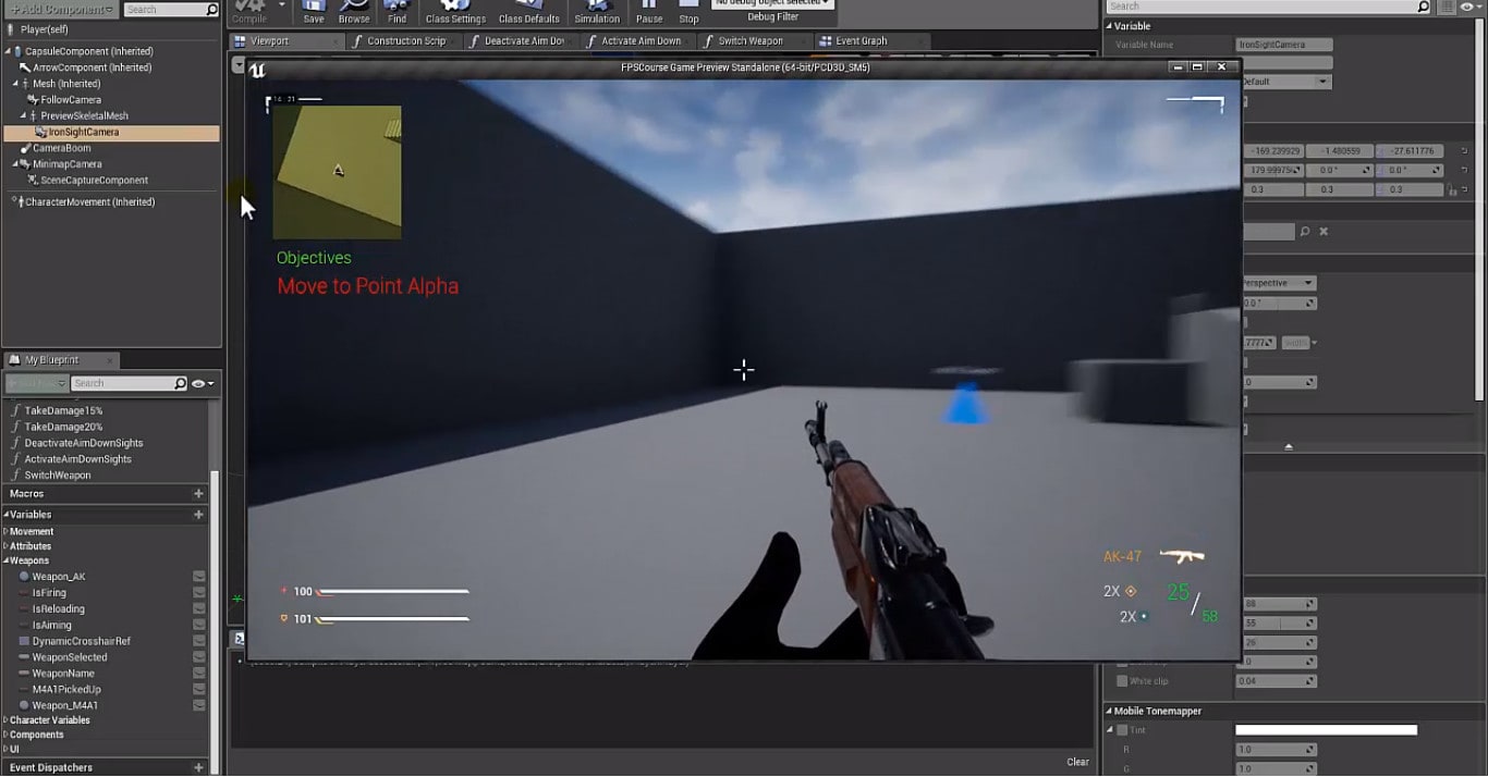 Unreal Engine 4 First Person FIRST PERSON RANKED ONE SHOT 🎯