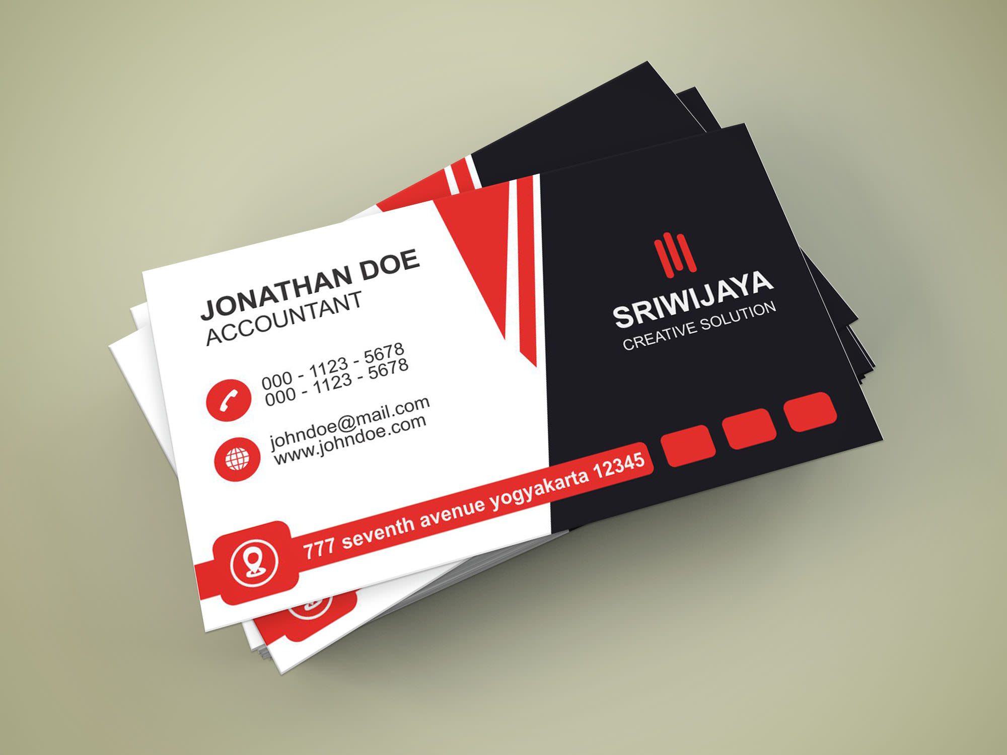 Eye Catching Business Cards