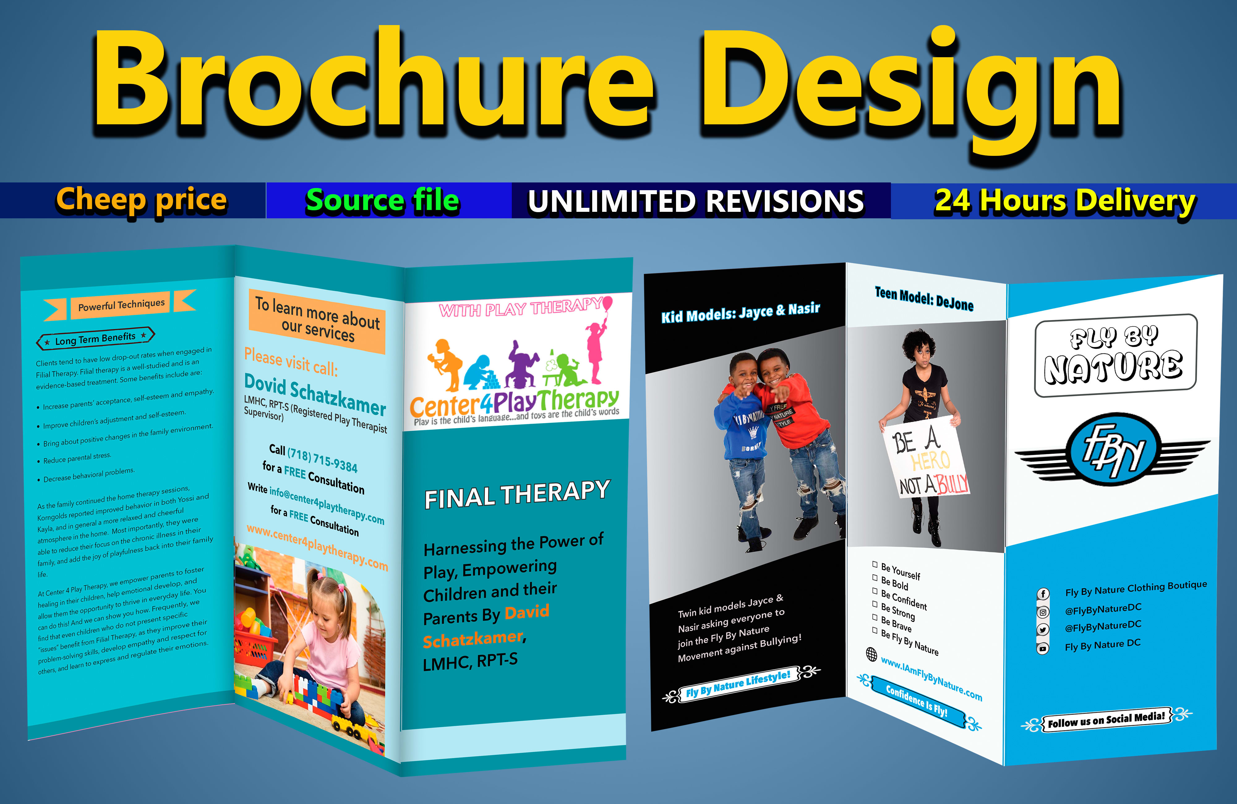 Play Therapy Brochure Physical Therapy Brochure Templates