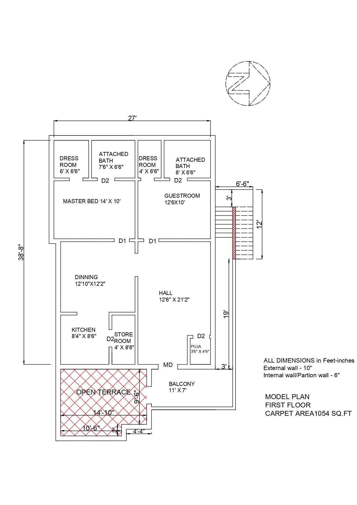 Solved: Consider The House Plan As Shown In Figure , 58% OFF