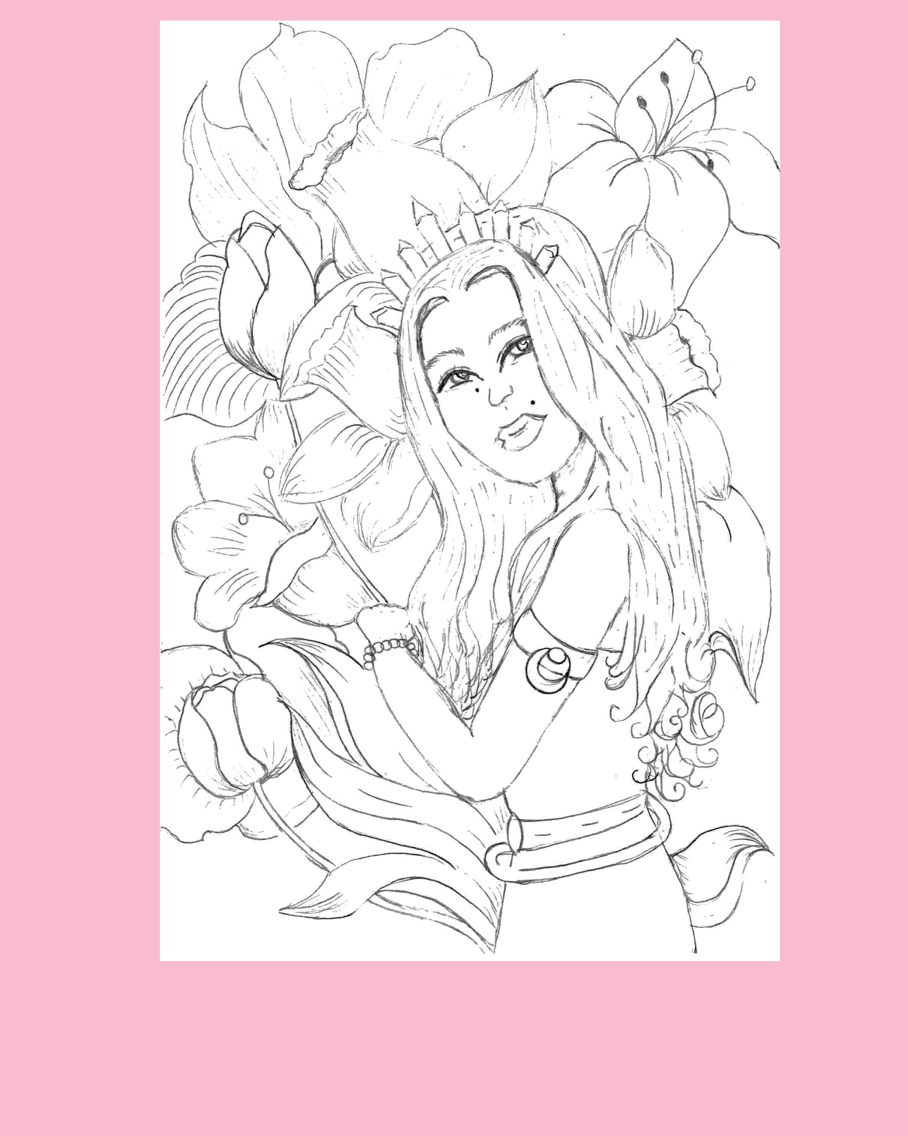 Instagram Girl Coloring Pages [2025]