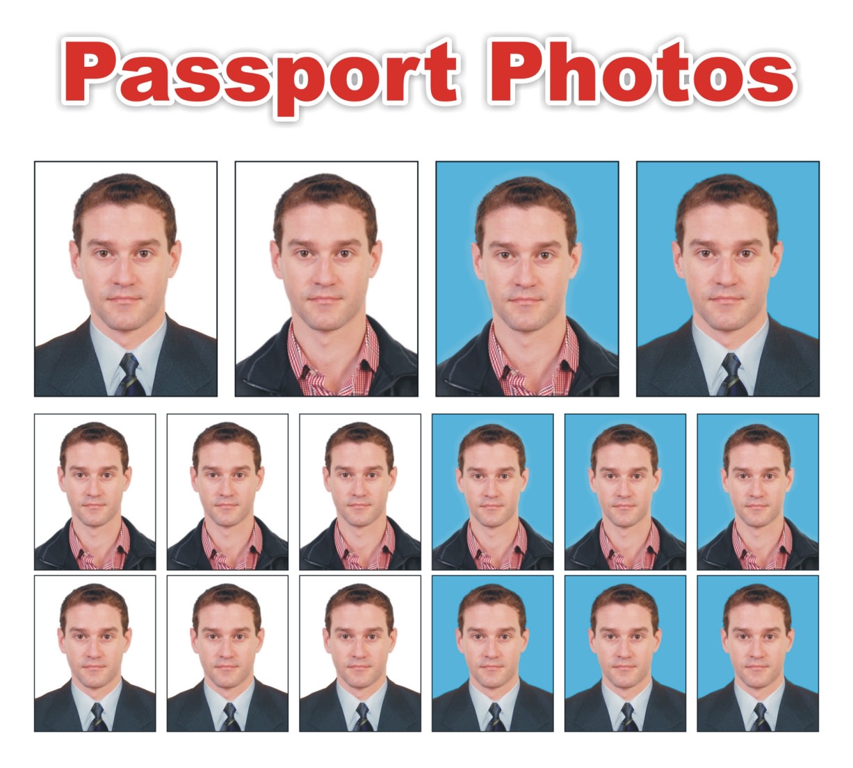 Passport Photo Logo Passport Icon In Trendy Design Style. Passport