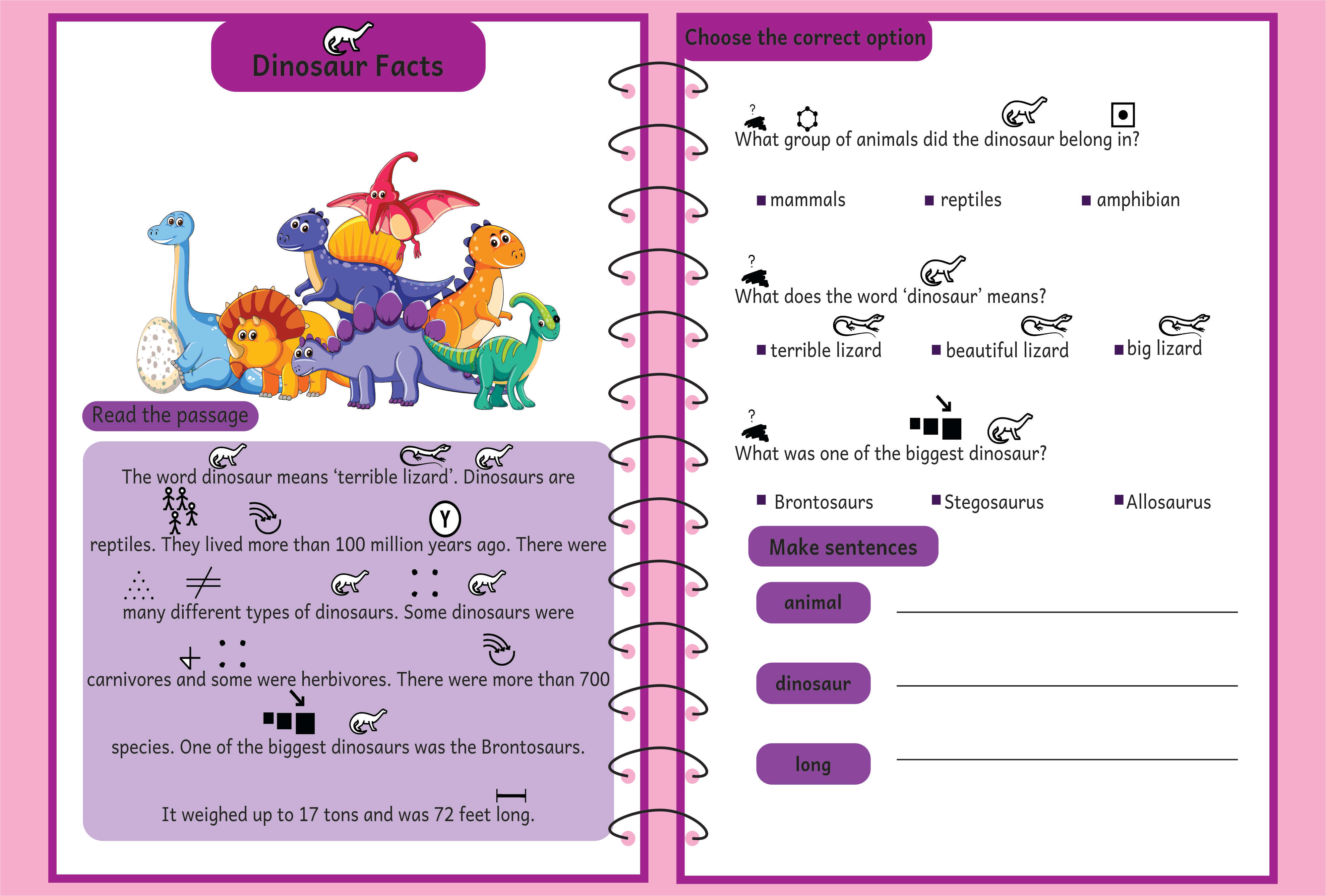 Worksheets For Autistic Children Autism READING COMPREHENSION