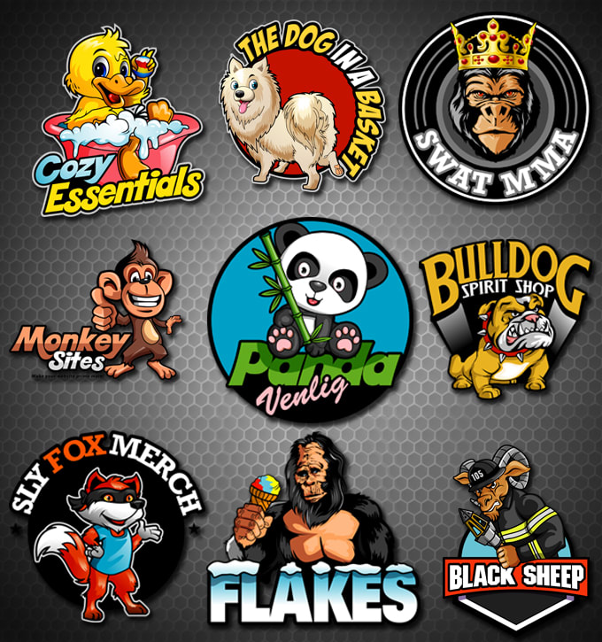 Cartoon Characters Logo
