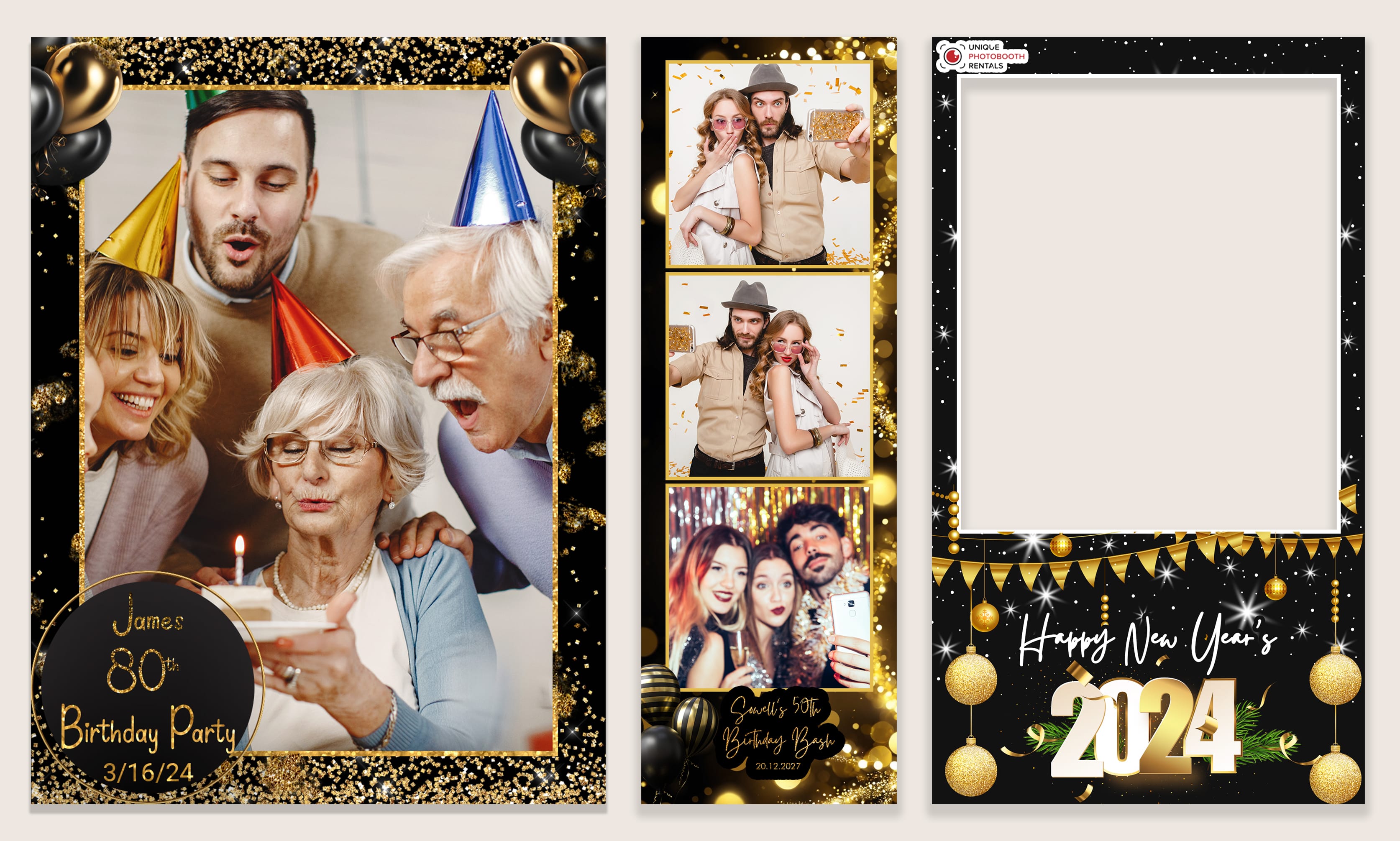 Cartoon Character Photo Booth Template Canva - Infoupdate.org