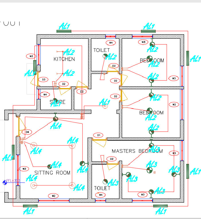 Autocad Electrical Drawings AutoCAD Elect Circuit (addon)