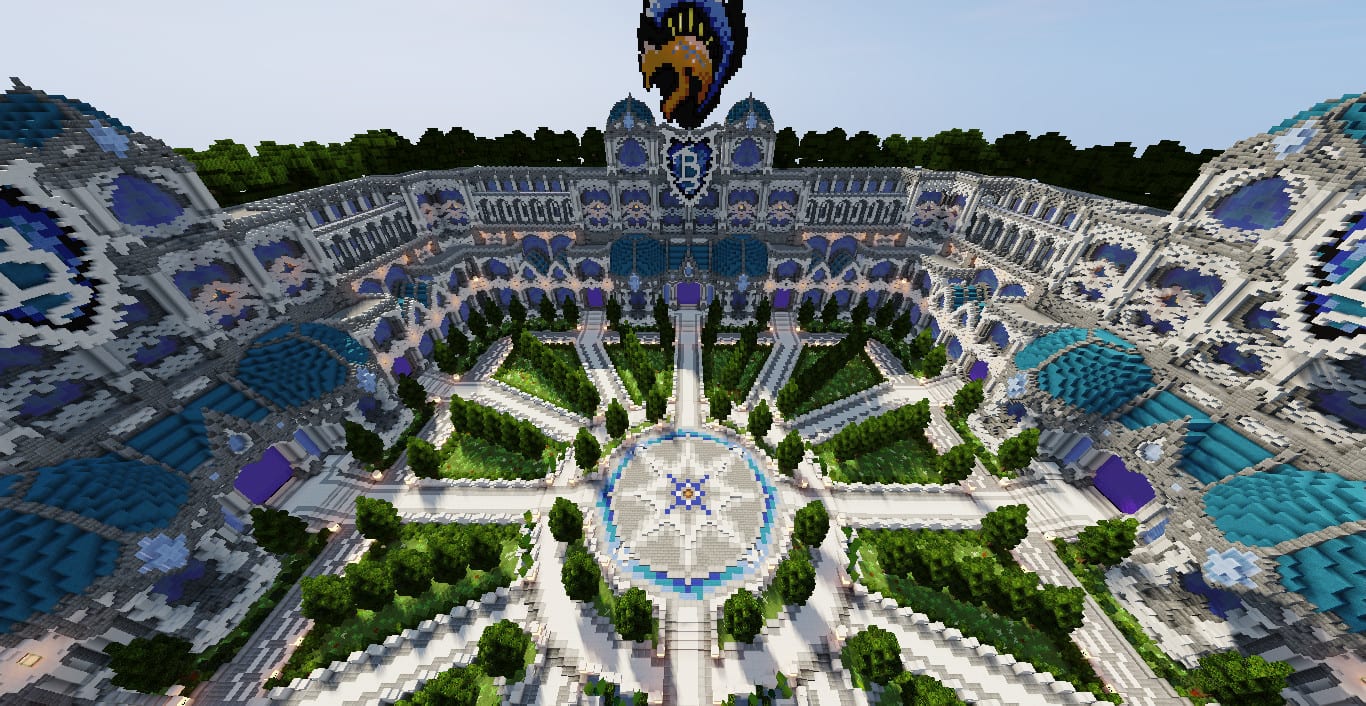 Minecraft Lobby Ideas Victorian Style Town With Hotel On World Of
