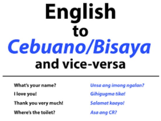 Tagalog To Bisaya Bisaya Tagalog English Verbs Complete Package