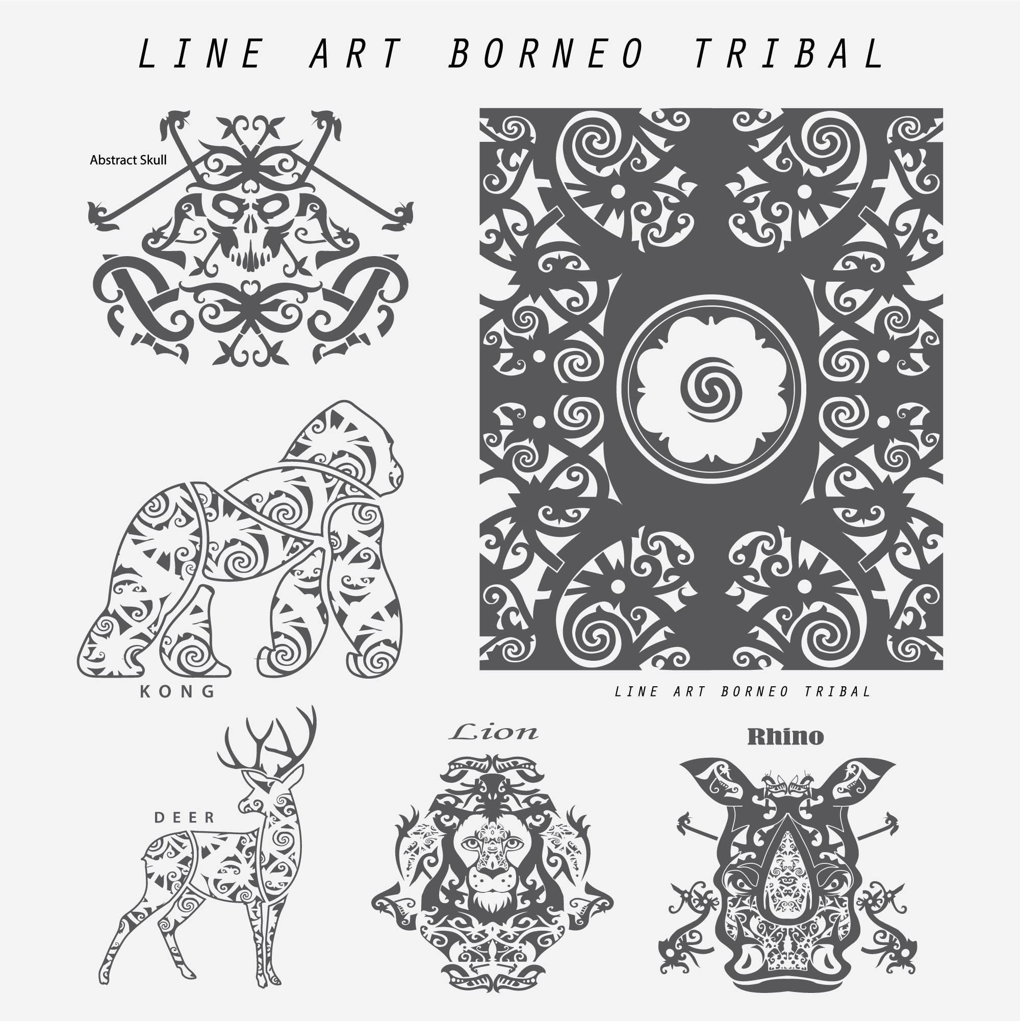 Borneo Hand Tattoos
