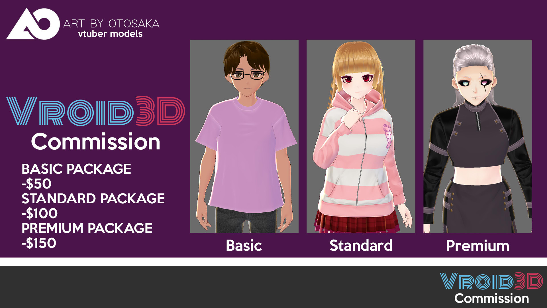 Vroid Commission Vroid Commission Etsy