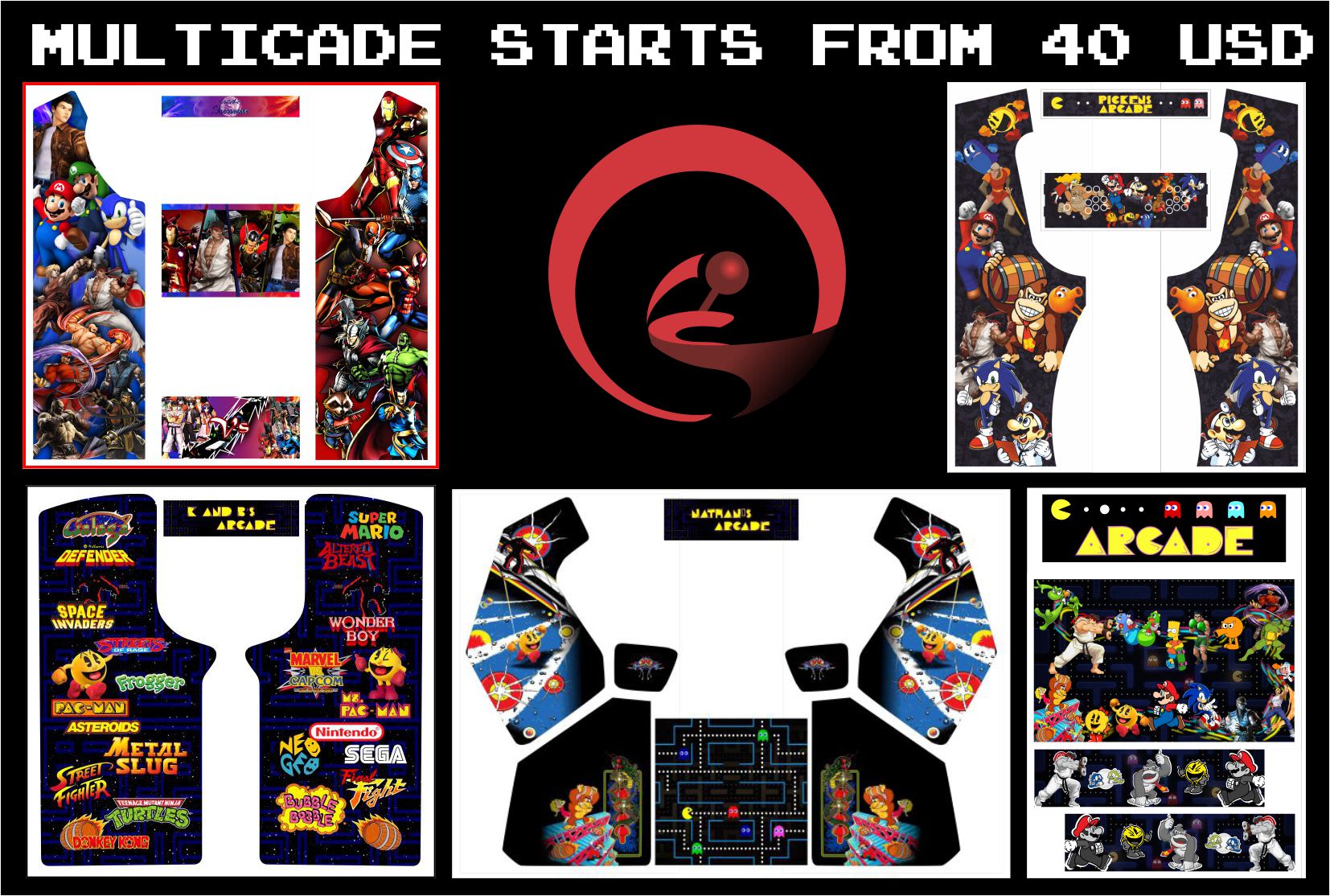 Arcade Cabinet Graphics