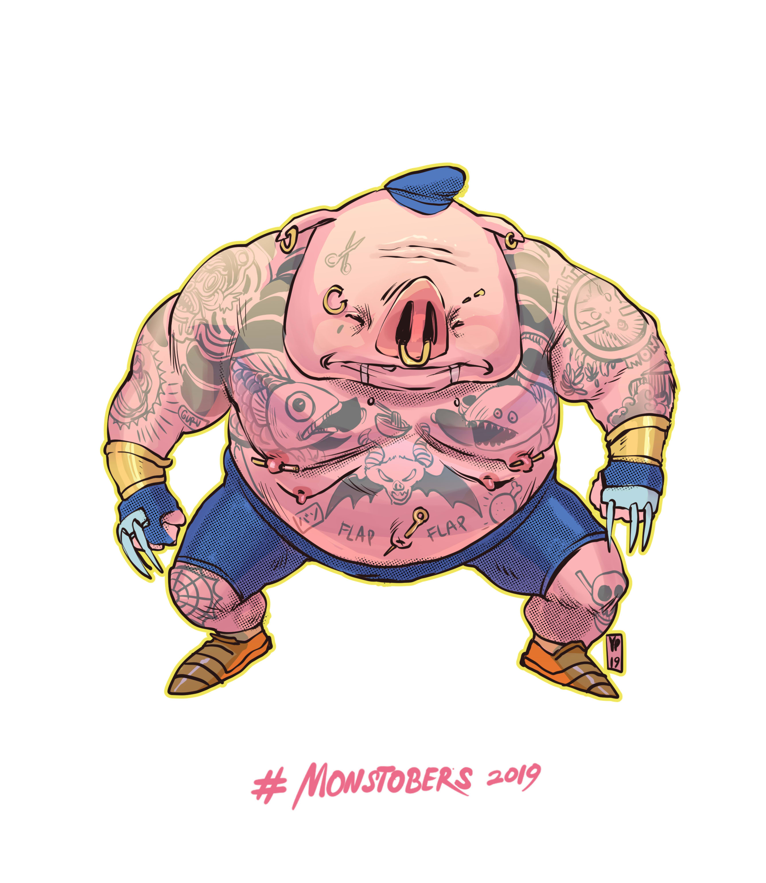 How To Draw A Cool Monster