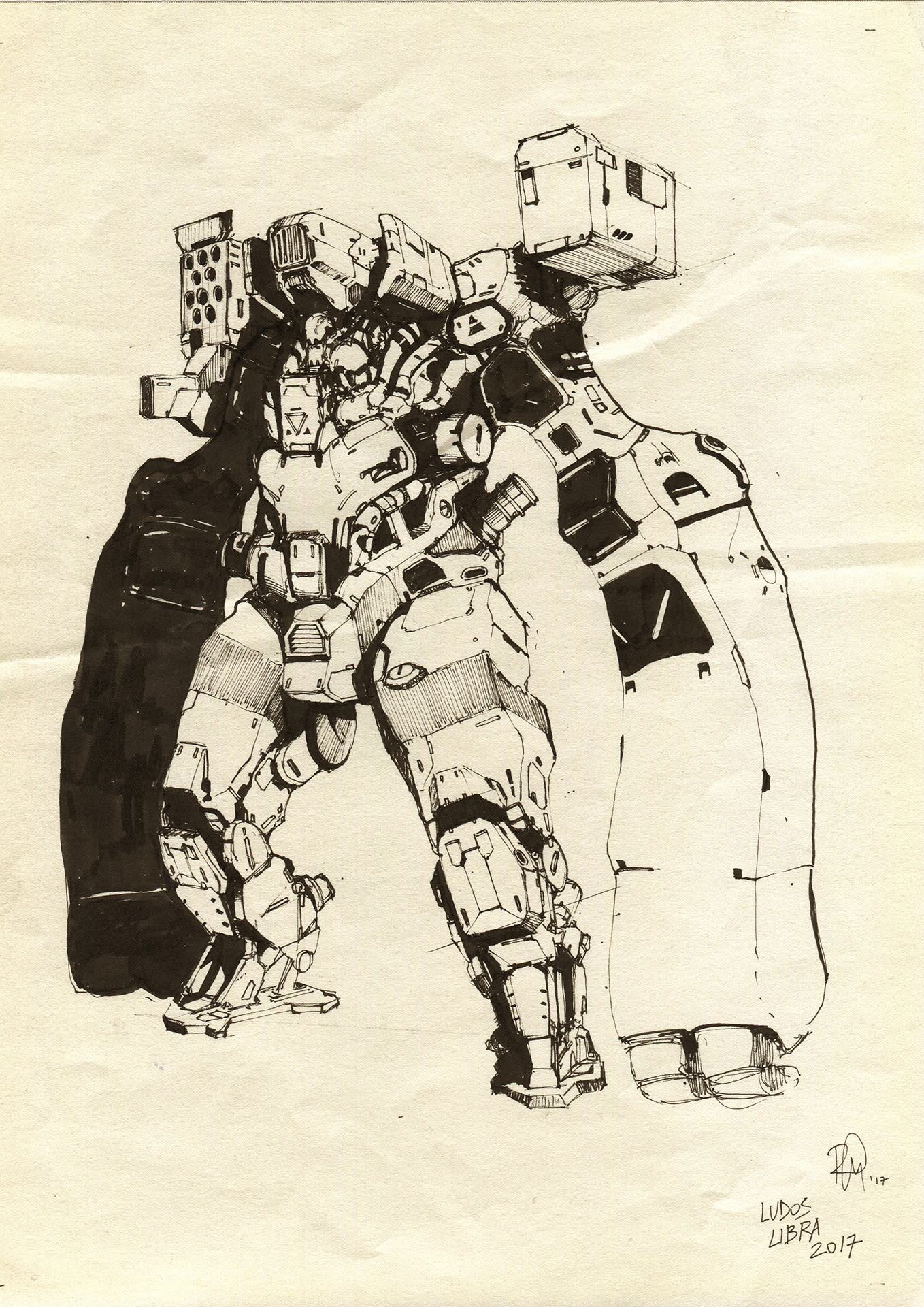 Robot Design Sketches