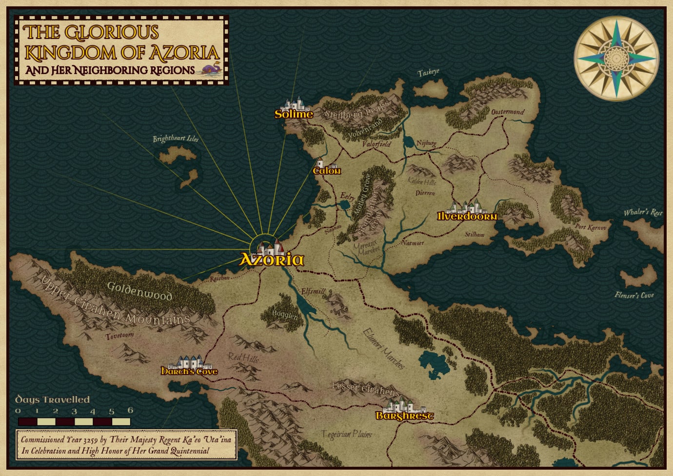 Fantasy Map By Jazzsiyart ACOTAR Anyone? So Yeah, This Is What My