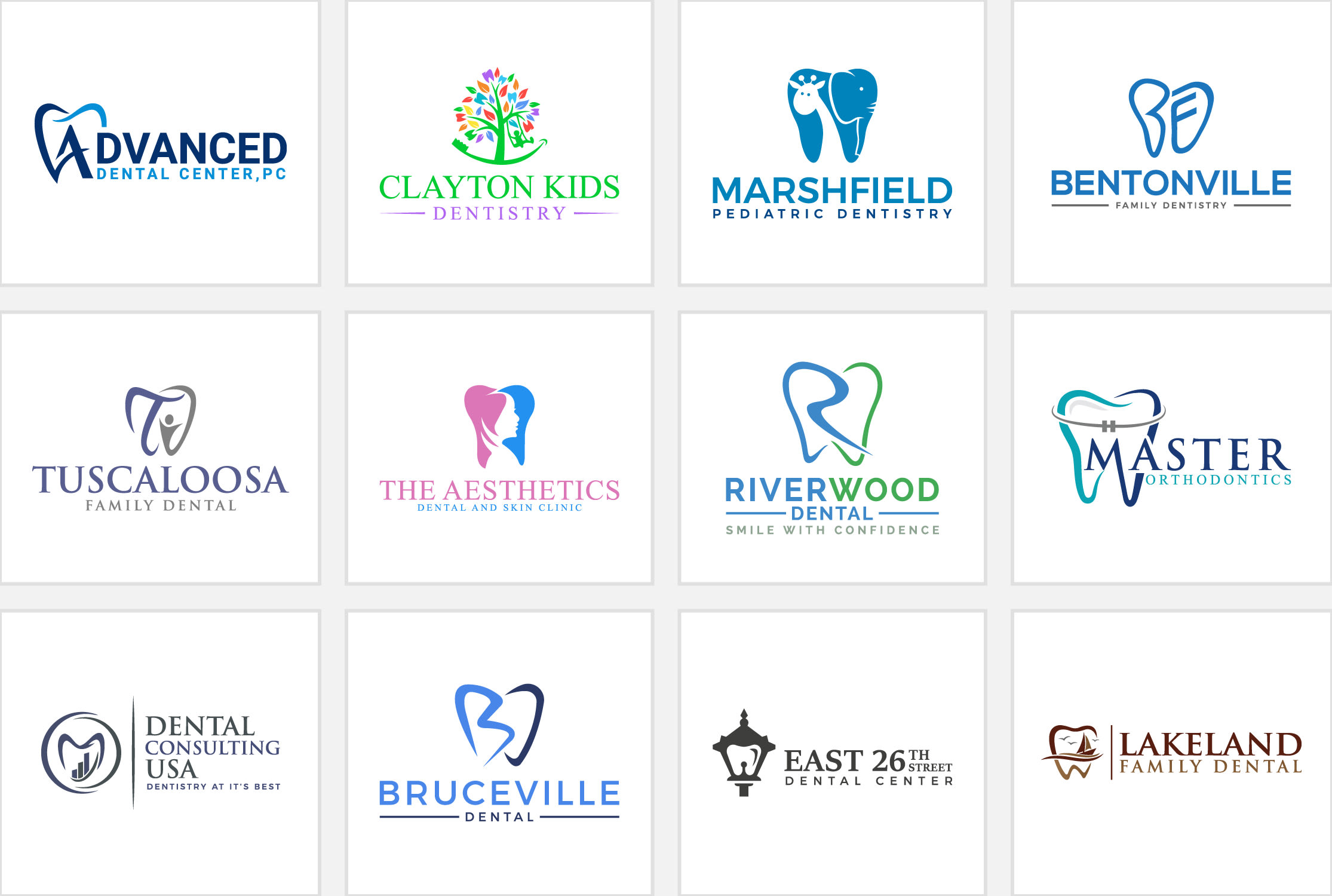 Perfect Dental Logo Customize 739+ Dental Logo Templates Online