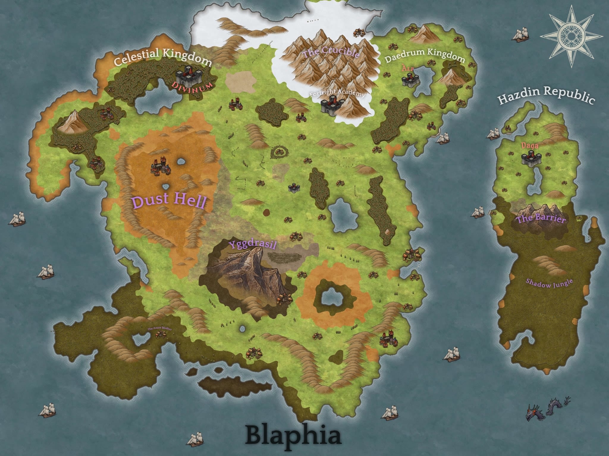 Pathfinder Map Wallpaper