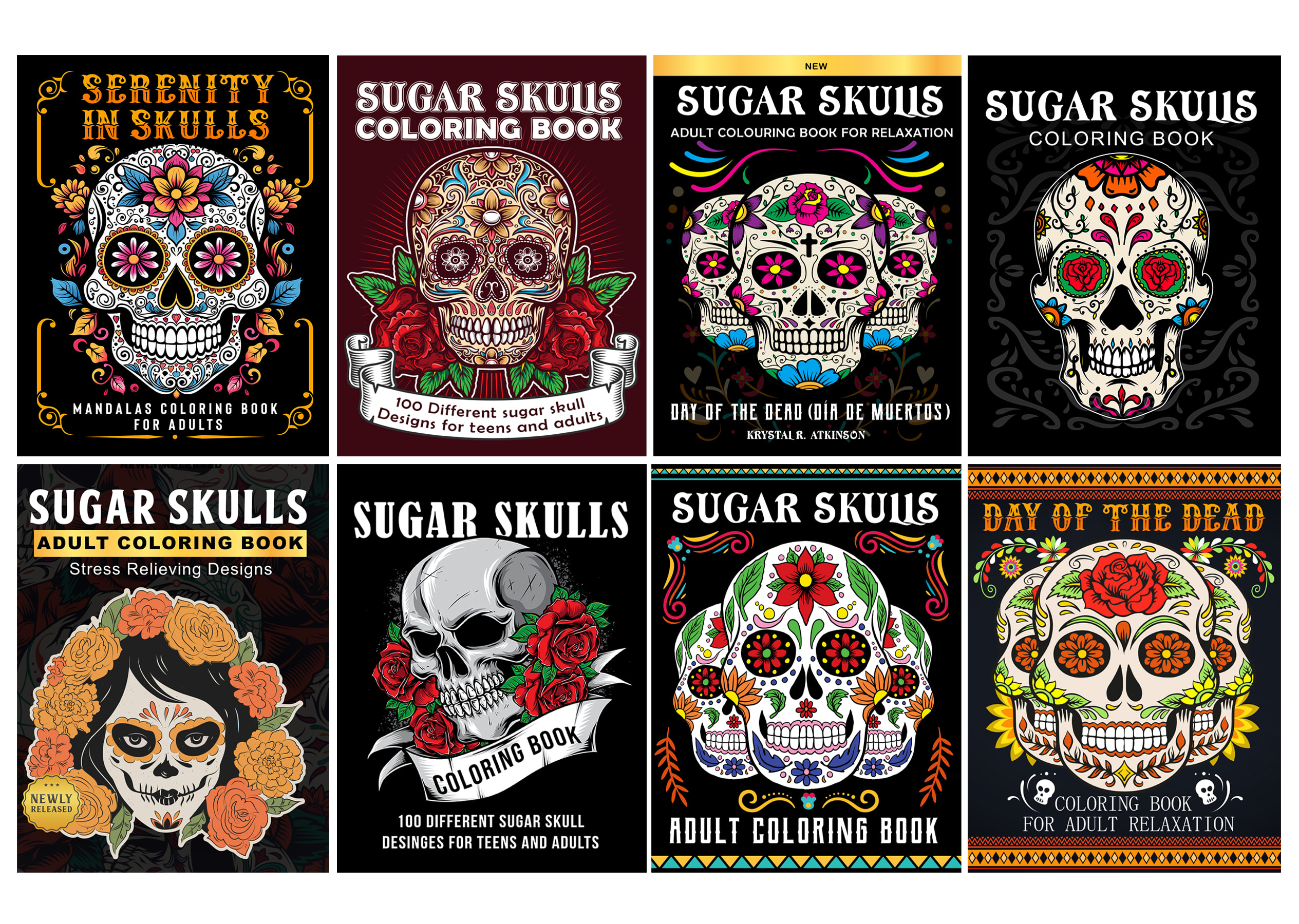 adult coloring book skull pages for adults