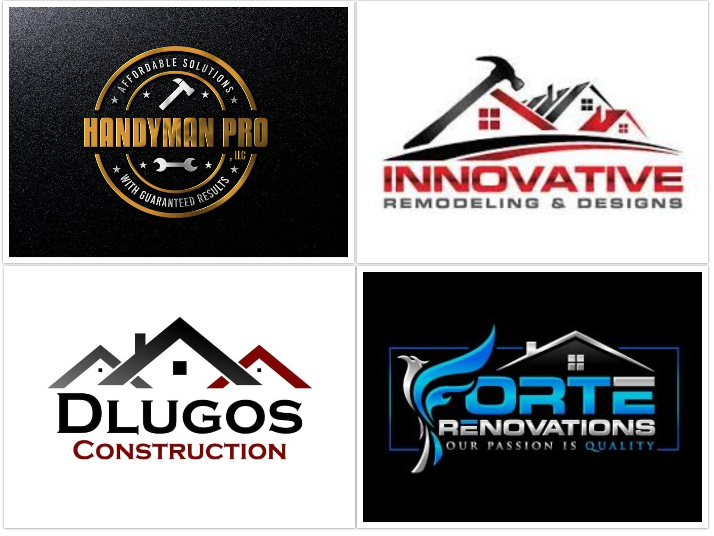 Remodelacion Logo Premium Vector | Home Repair, Roofing, Painting,