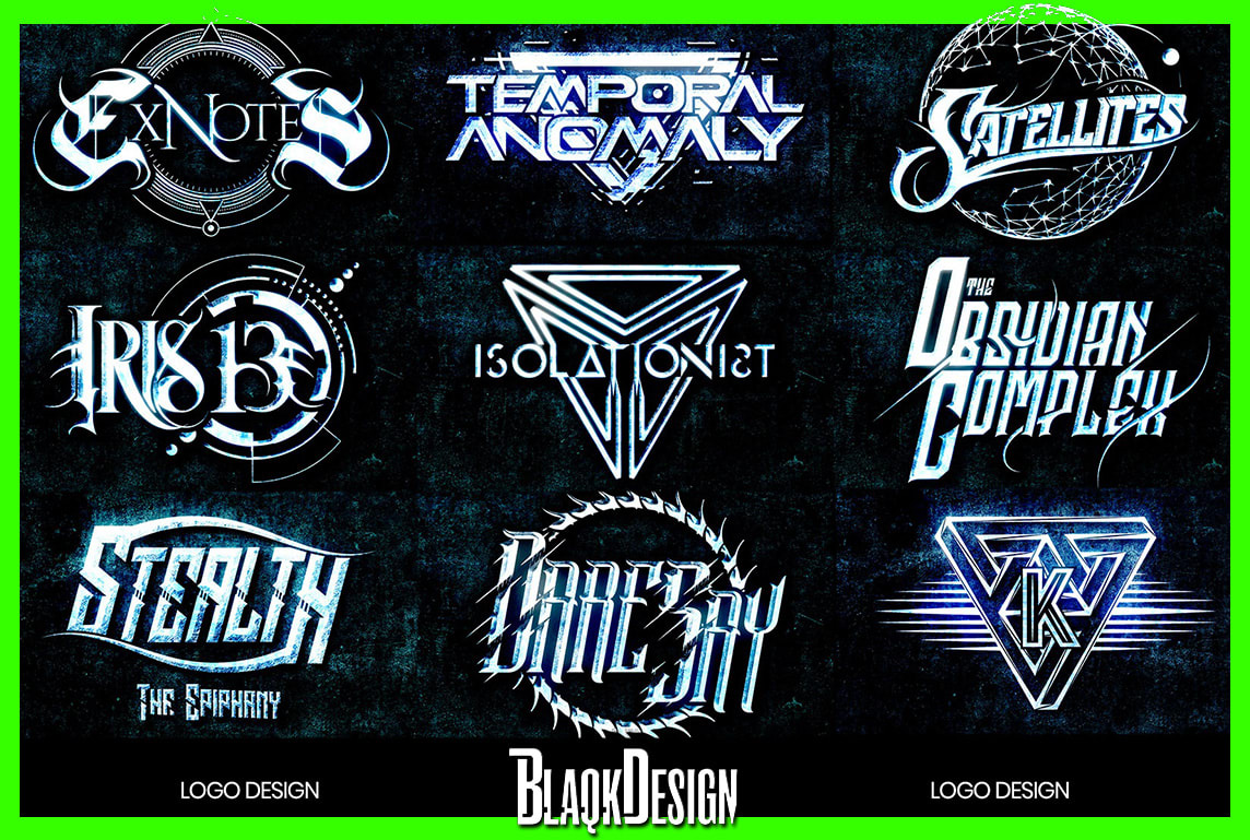 Djent Band Logo Technical Metal Logos | Band Logos | We Design Killer