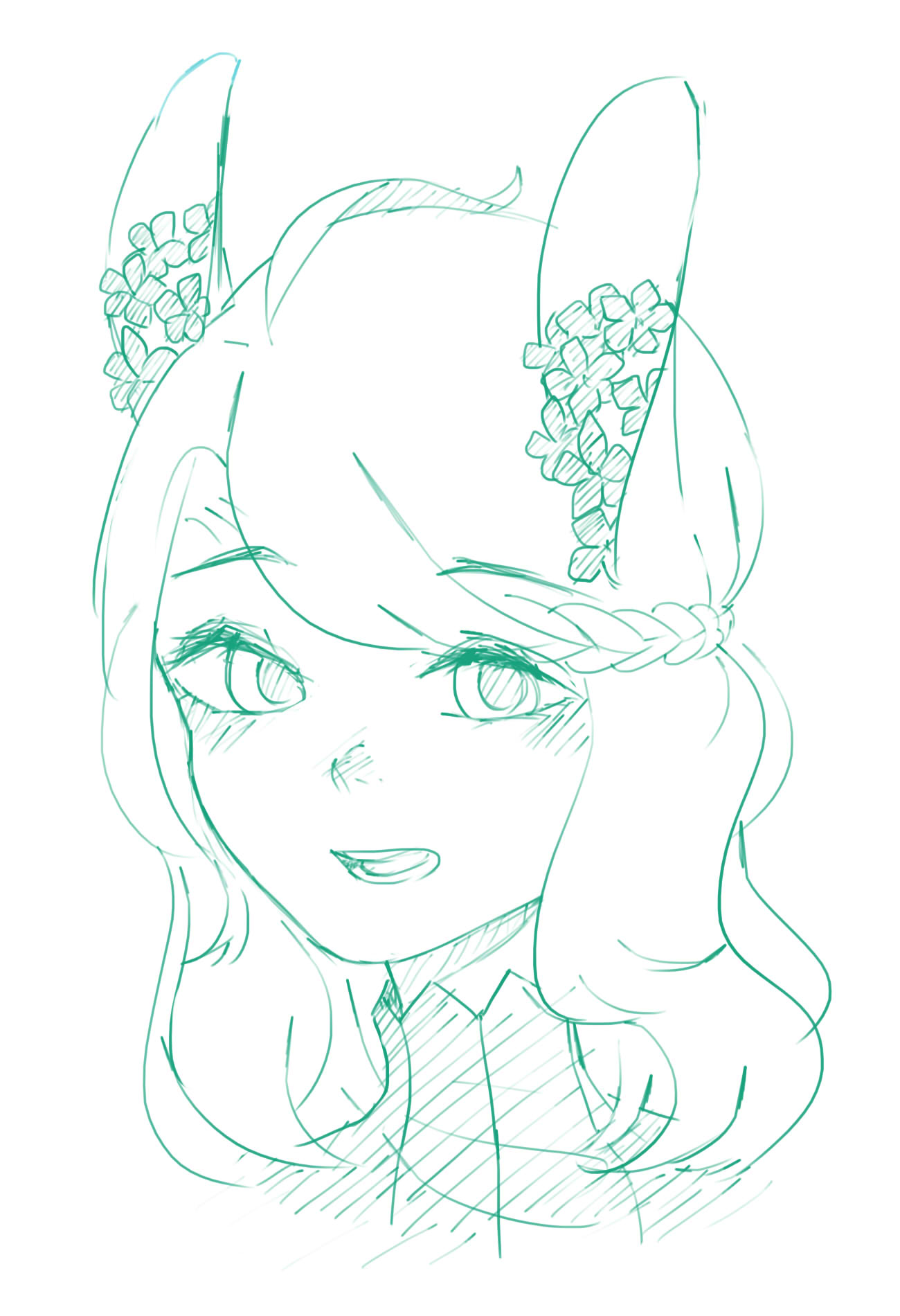 Headshot drawing store